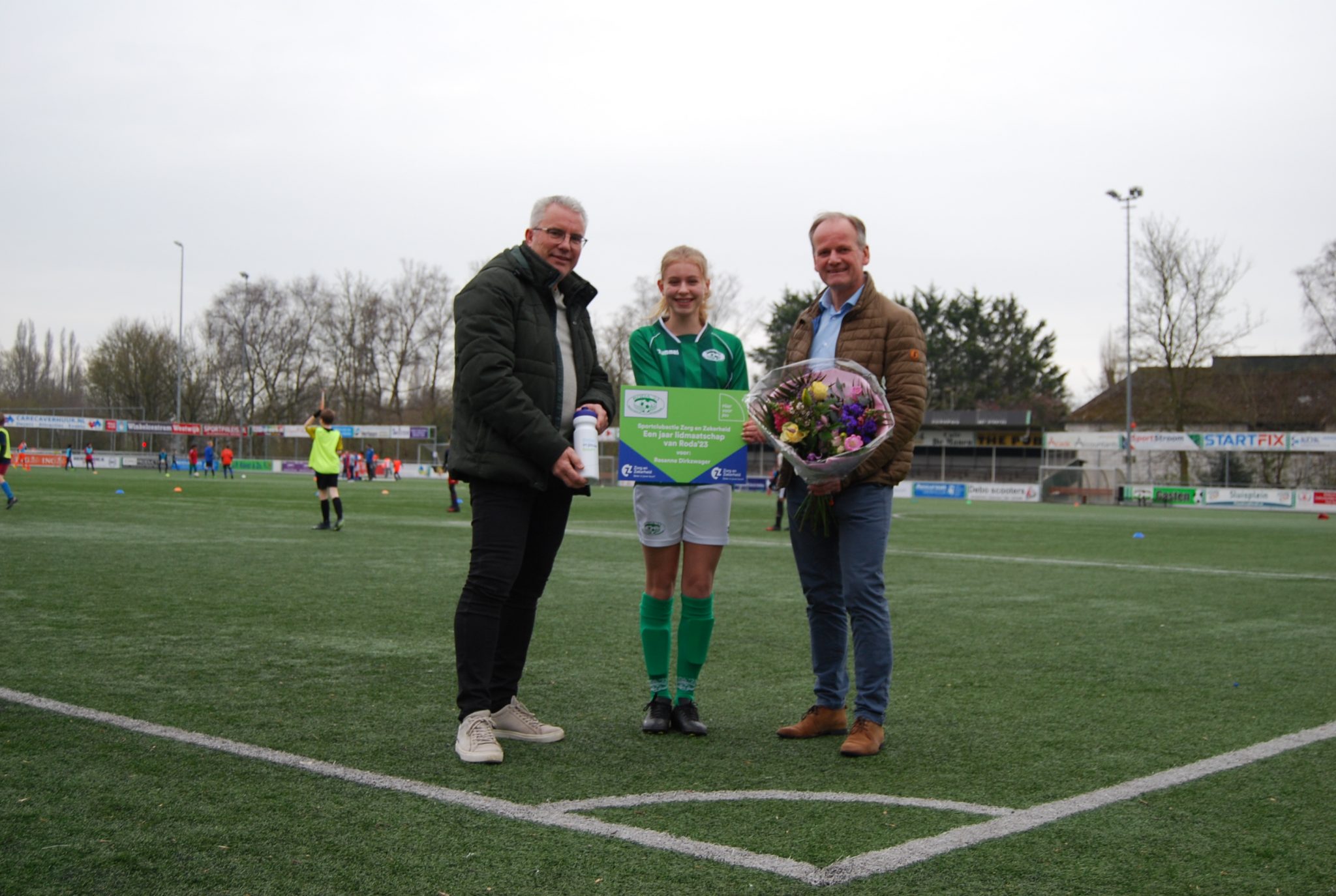 Rosanne sport een jaar gratis bij RODA '23 dankzij zorgverzekeraar Zorg ...